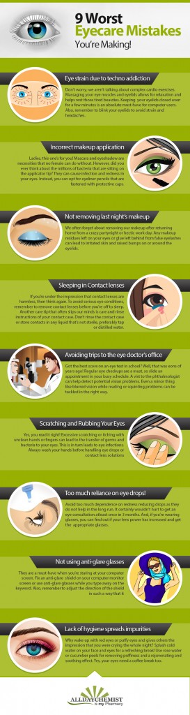 9 Worst Eyecare Mistakes You’re Making! - AllDayChemist Online Pharmacy ...