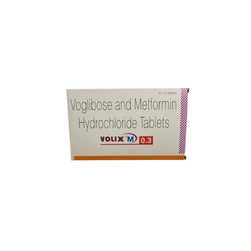 Buy Volix M 0.3/500mg - Metformin Generic & Voglibose | AllDayChemist