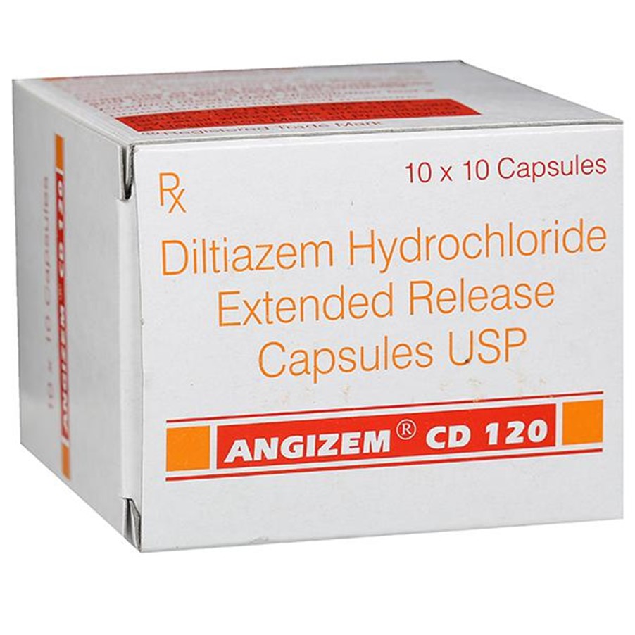 Angizem 120mg Online | Buy At AlldayChemist