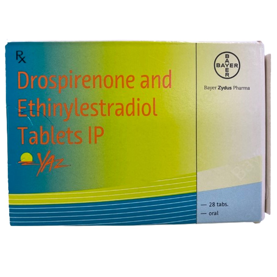 Yaz 0.02mg/3mg Online | Buy At AlldayChemist
