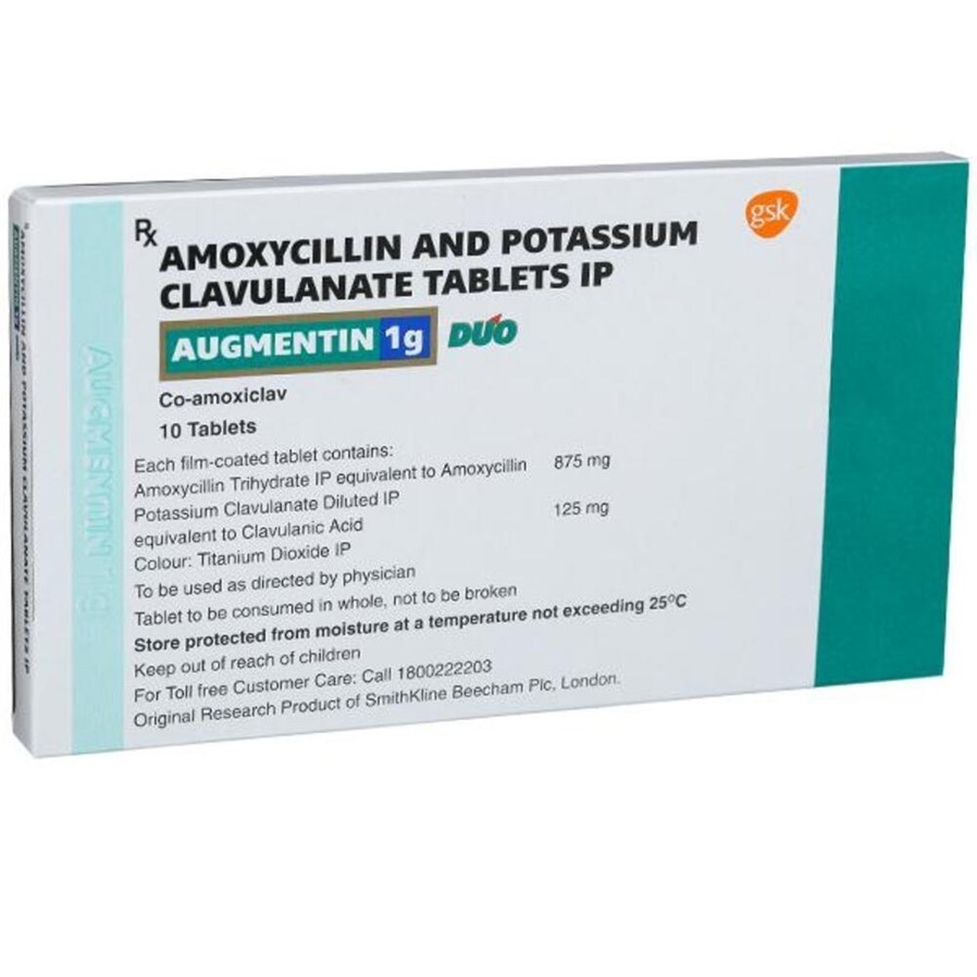 Buy Augmentin 1000 mg - Best Price on Generic Amoxicillin Clavulanic Acid
