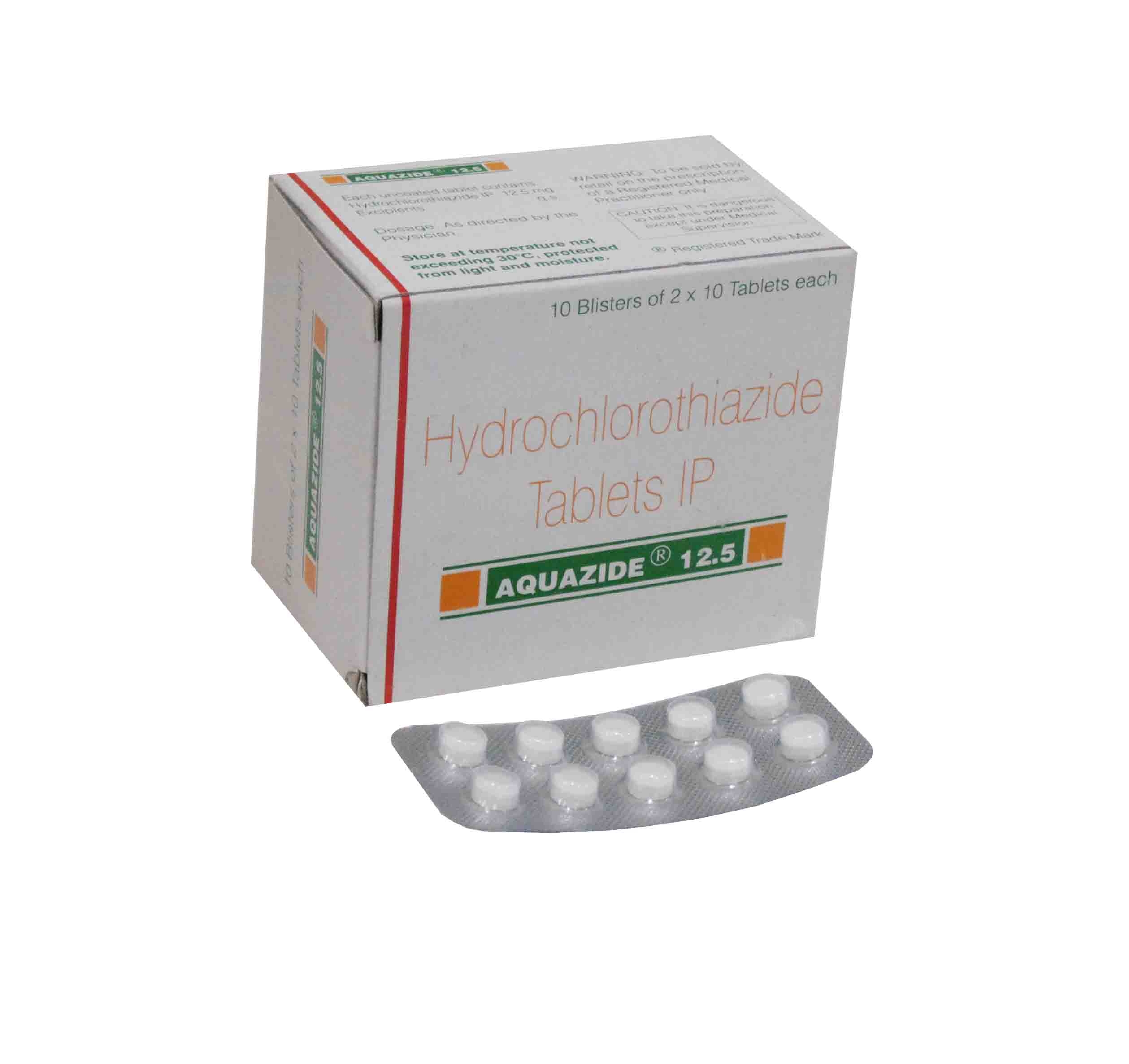 Buy Aquazide 12.5mg Online | Generic Hydrodiuril |Alldaychemist