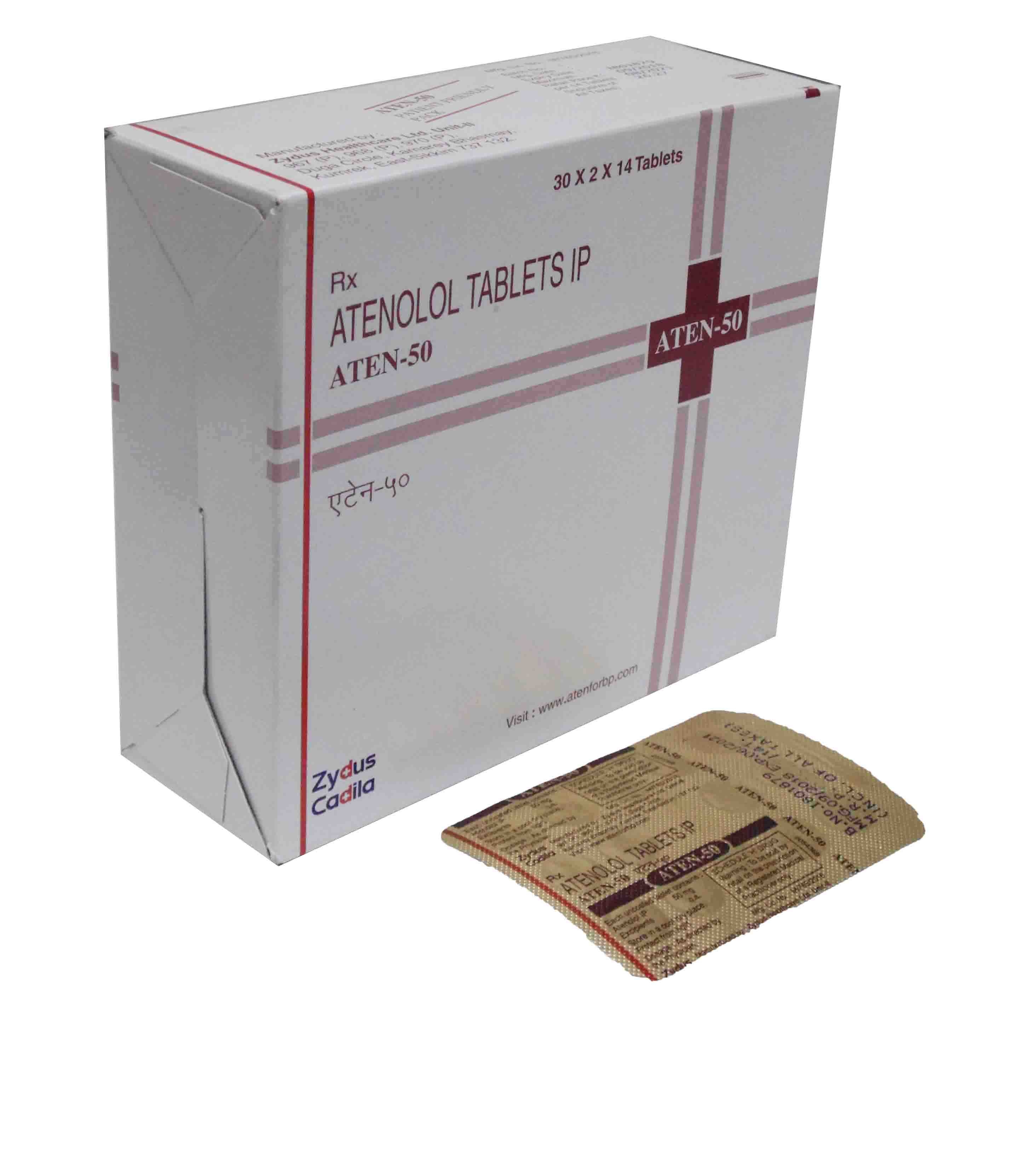 Buy Aten 50mg Online from AllDayChemist | The Online Pharmacy