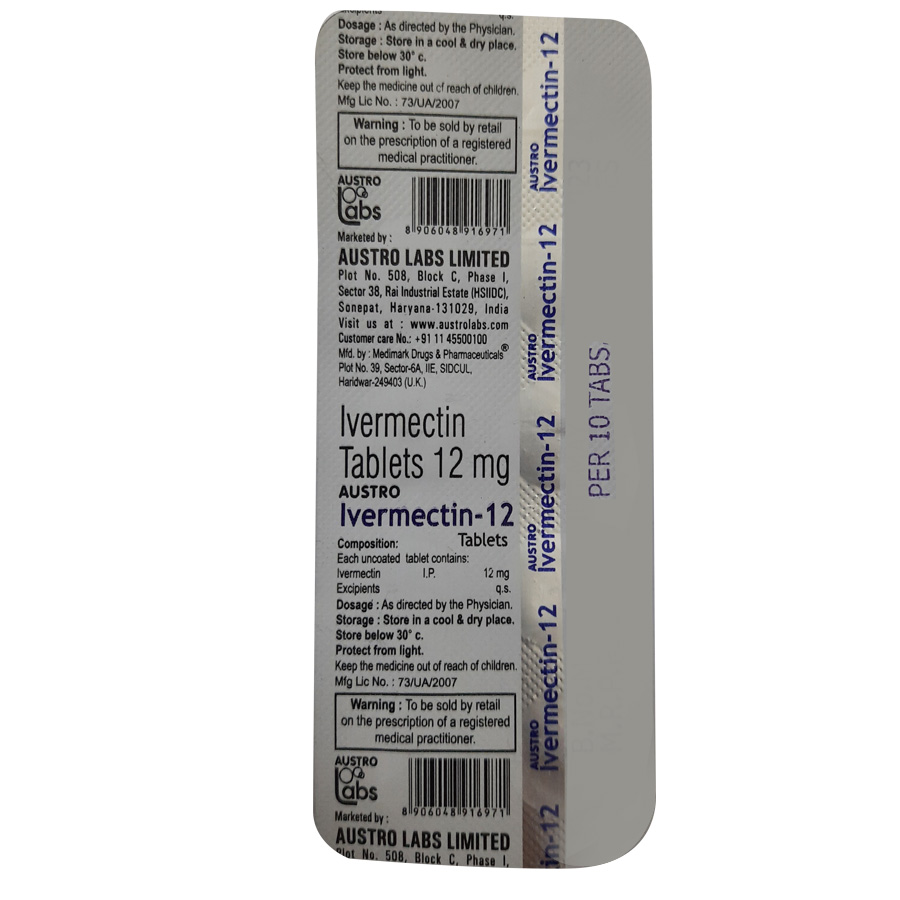 Buy Ivermectin 12 mg Tablets – Generic Stromectol