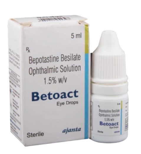 Betoact Eye Drop, Bepotastine Ophthalmic Solution