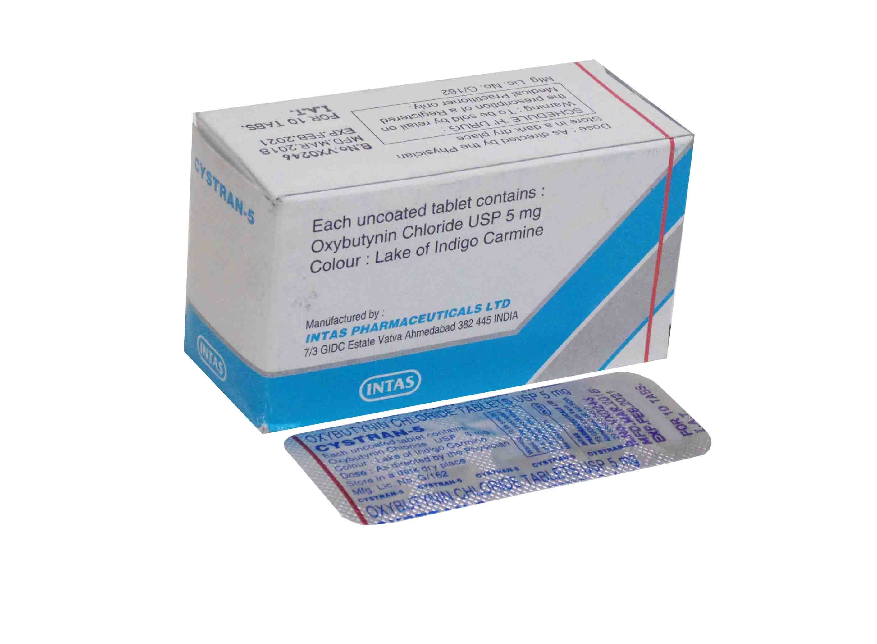 Cystran 5 mg Online | Buy At AlldayChemist