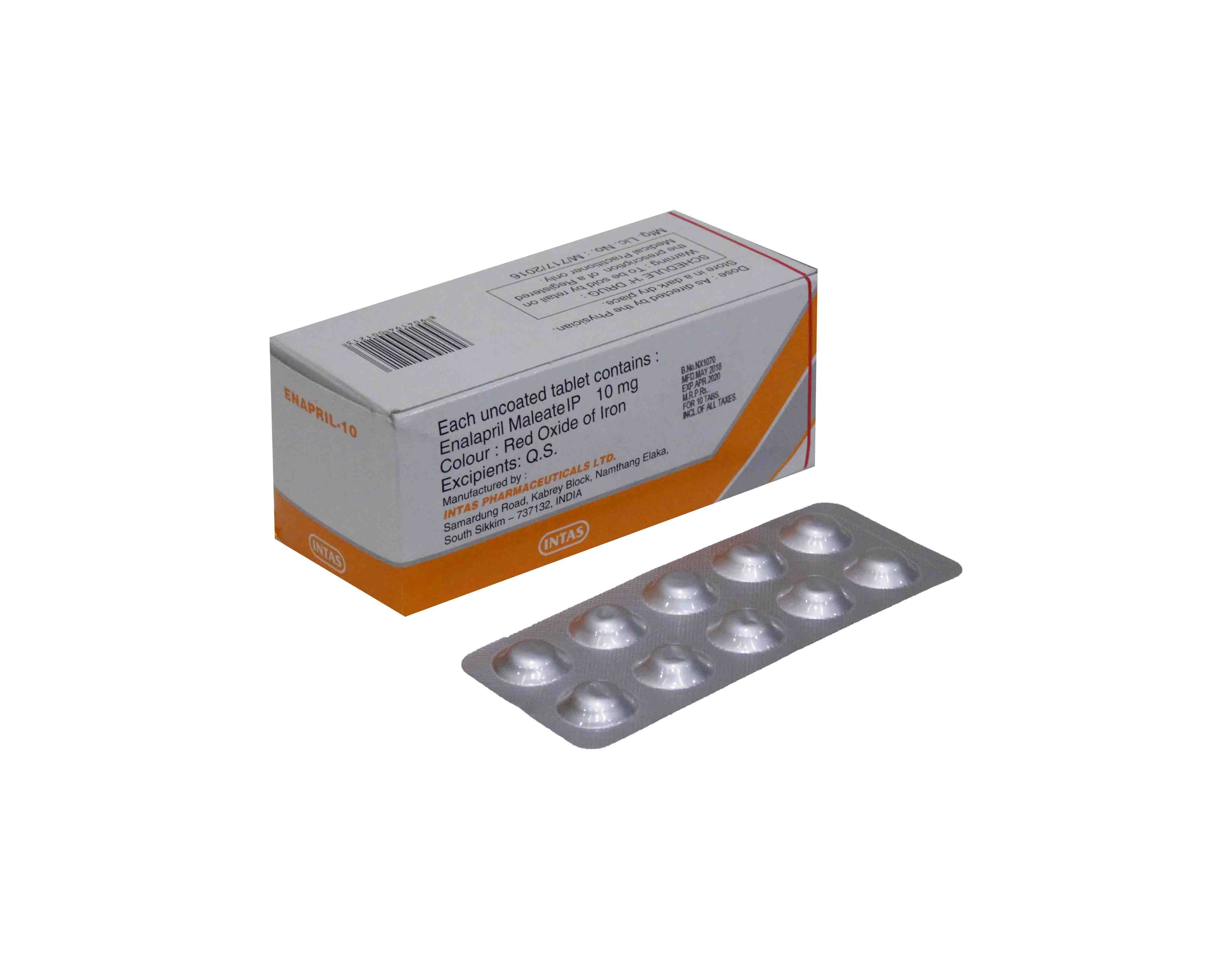 Enapril 10mg Online | Buy At AlldayChemist