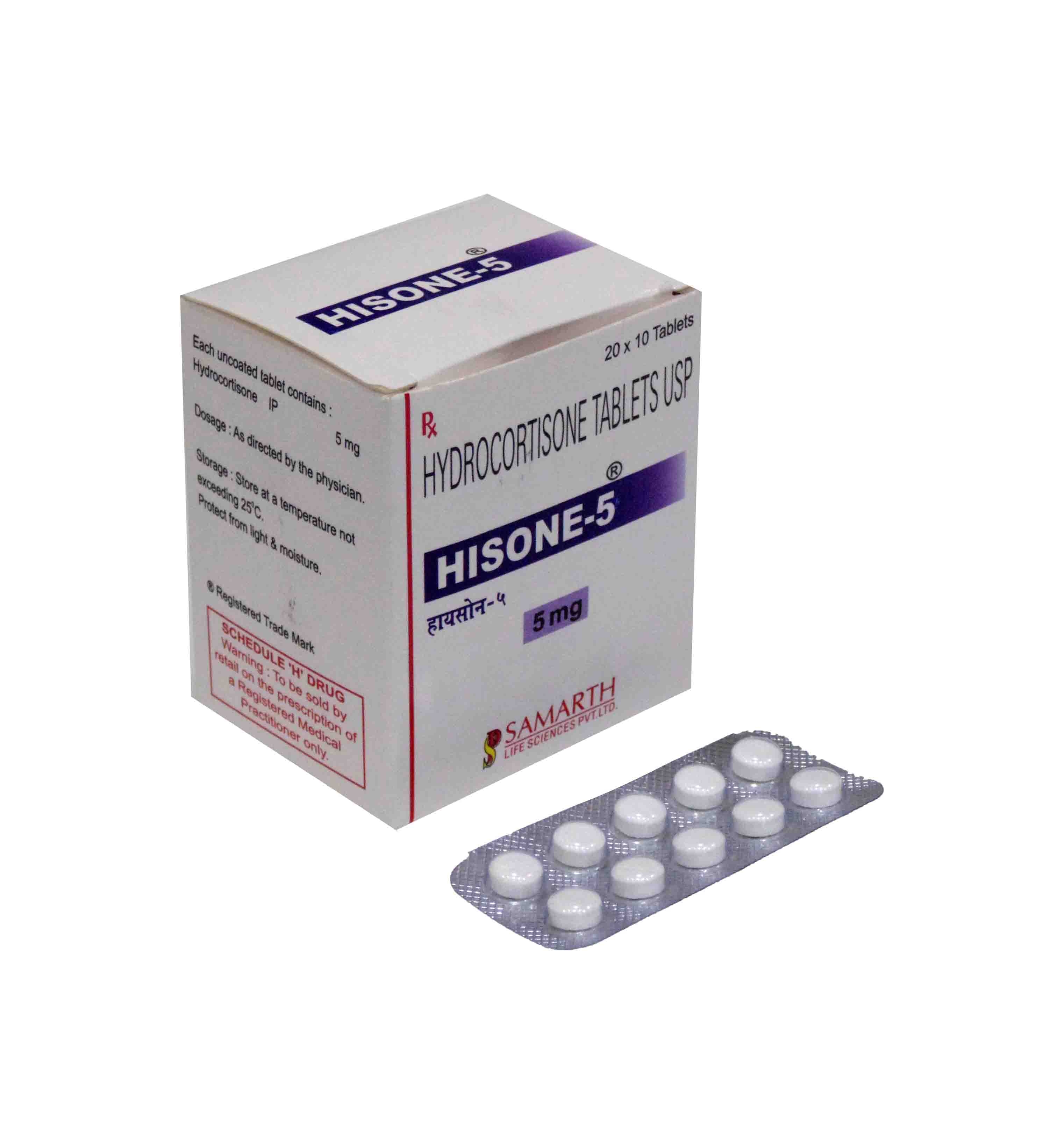Hisone 5mg Online | Buy At AlldayChemist
