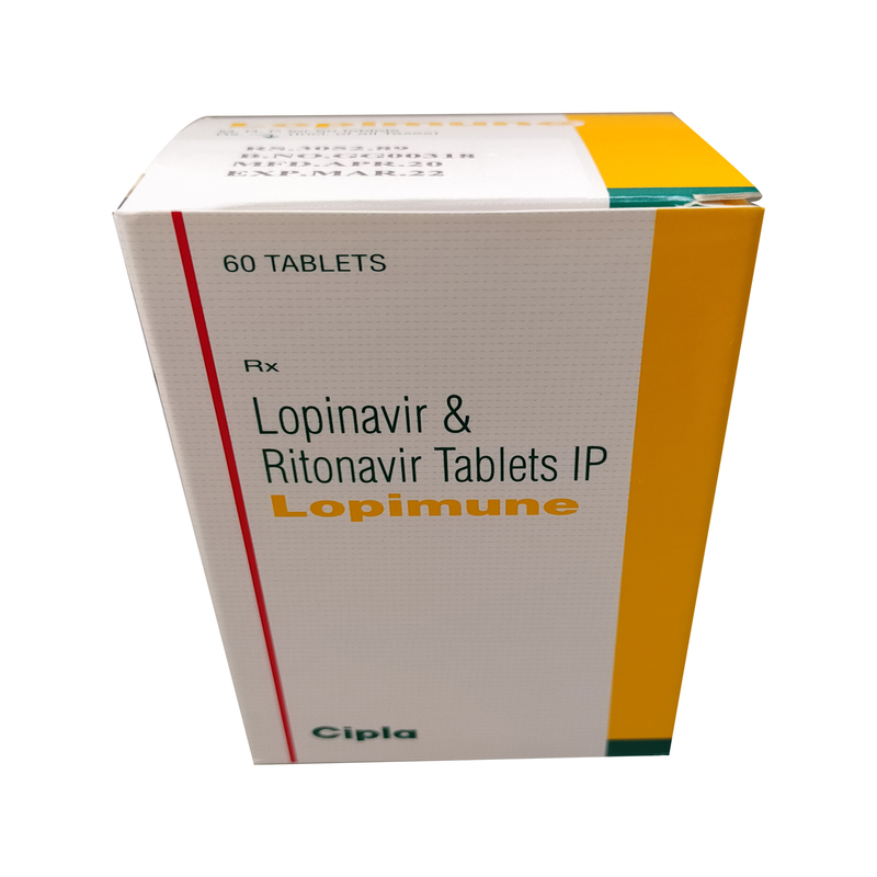 Buy Lopimune 200/50 mg Online | Lopinavir / Ritonavir | AllDayChemist