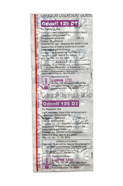 Odoxil 125 mg Online | Buy At AlldayChemist