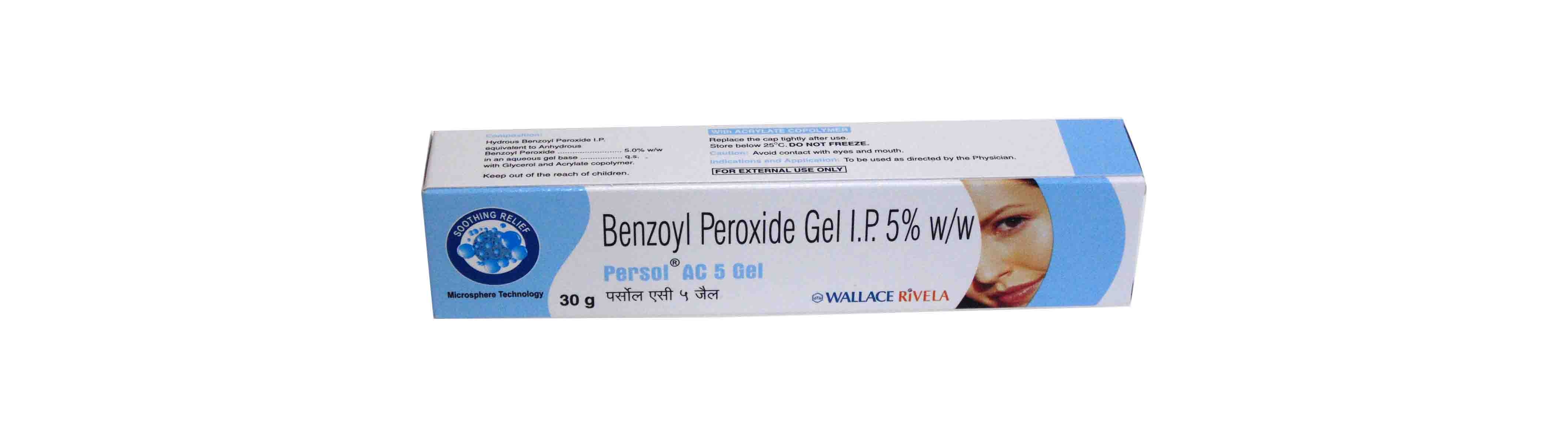 Persol Gel 5% 30gm Online | Buy At AlldayChemist