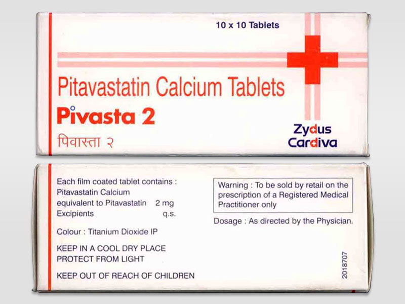 Pivasta 2mg tablets | Buy Livalo (Pitavastatin) 2mg Online | AlldayChemist