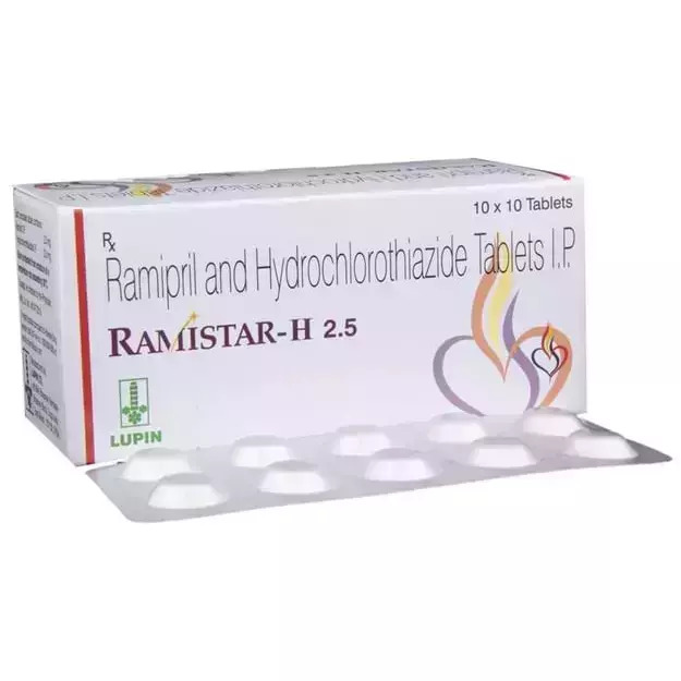 Buy Ramistar H 2.5 / 12.5mg online from AllDayChemist