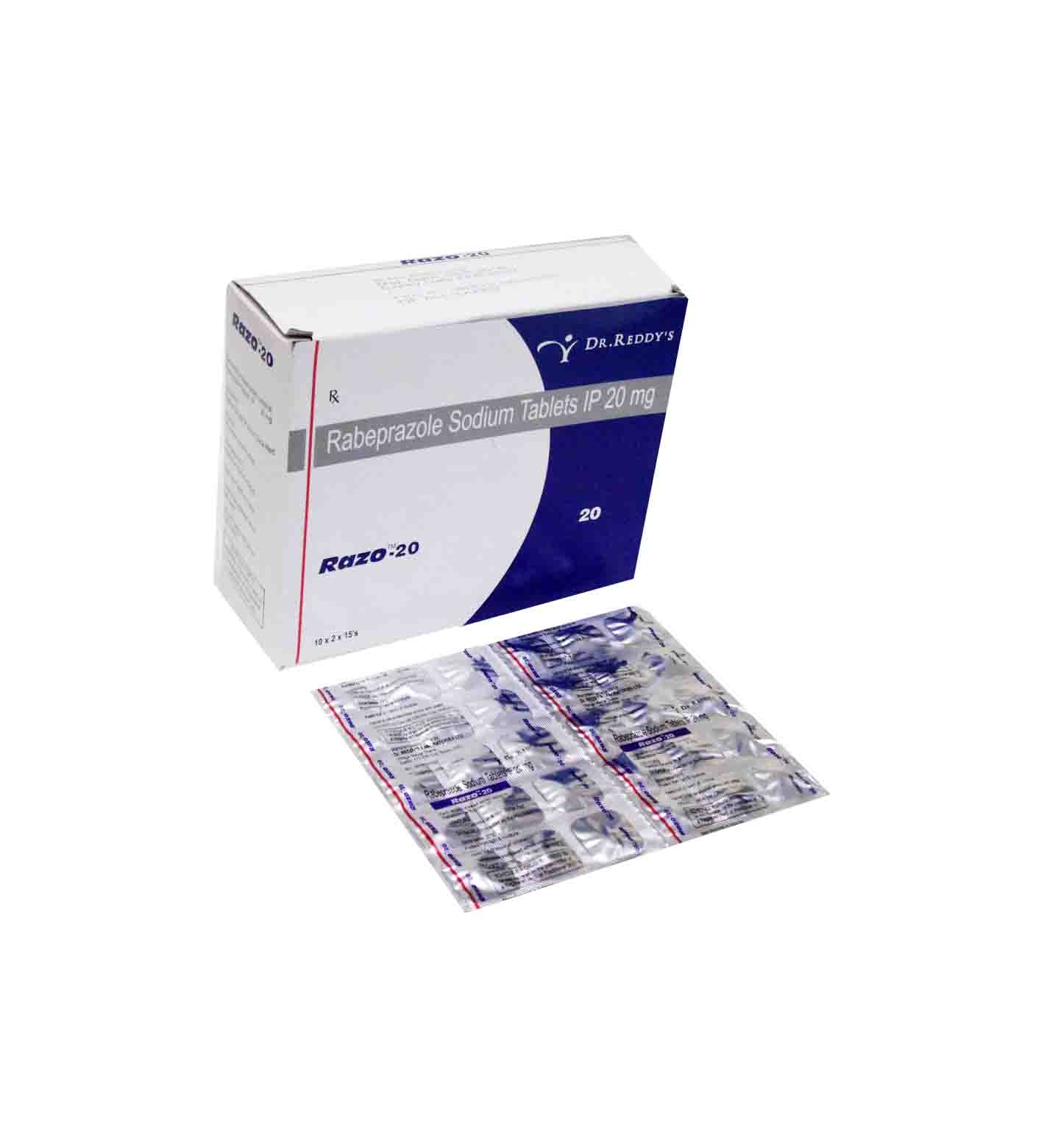 Buy Razo 20mg Online from AllDayChemist | The Online Pharmacy