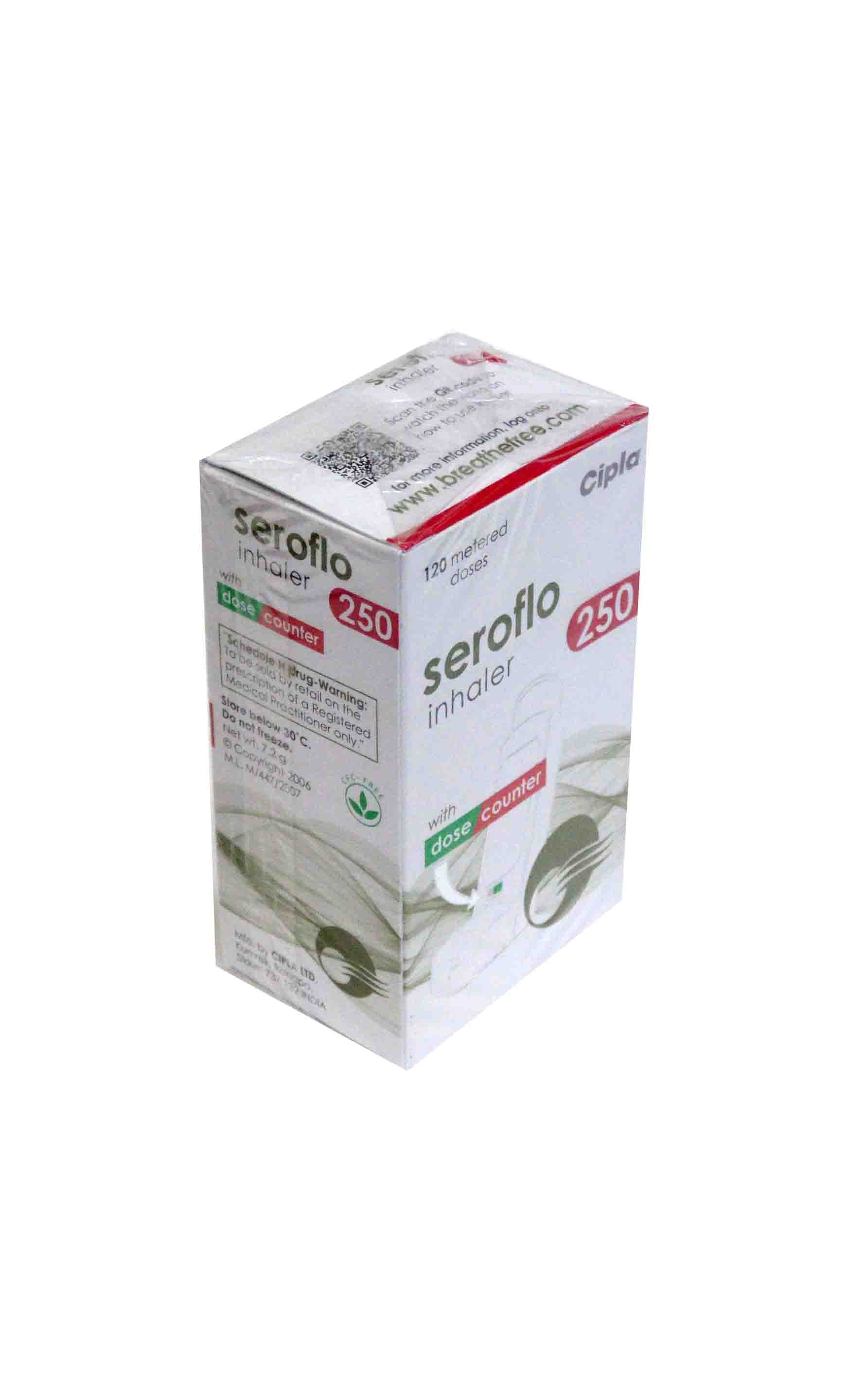 Seroflo Inhaler 25 mcg + 250 mcg Online | Buy At AlldayChemist