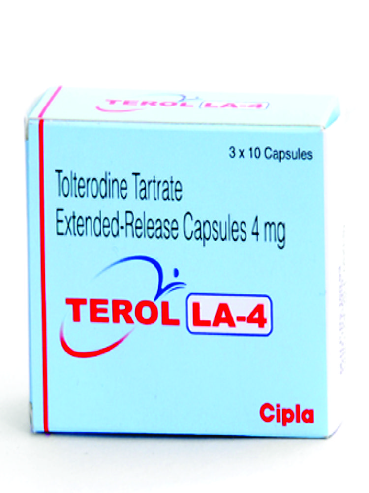 Buy Terol LA 4mg Online | Effective Overactive Bladder Treatment