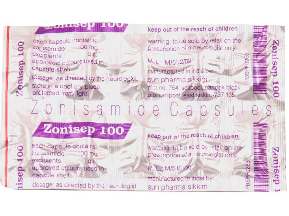 Zonisep 100mg Online | Buy At AlldayChemist