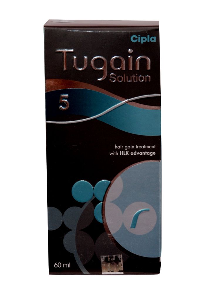 Buy Tugain 5% Solution (Minoxidil) 60ml Online | AlldayChemist