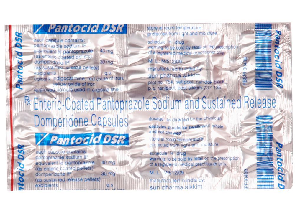 Buy Pantocid DSR 40 mg + 30 mg Online | All Day Chemist