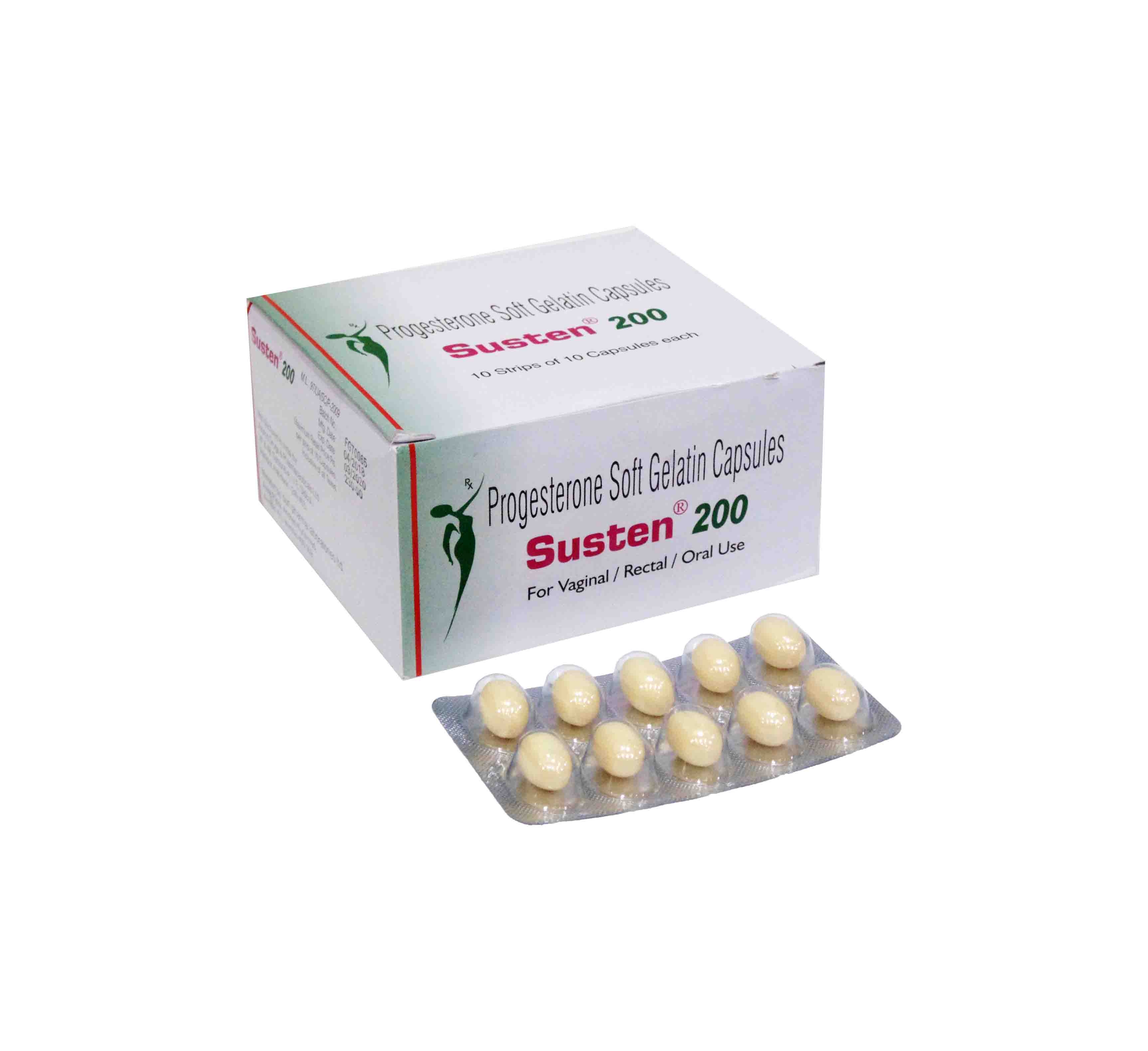 Buy Susten 200mg Tablets Online | All Day Chemist