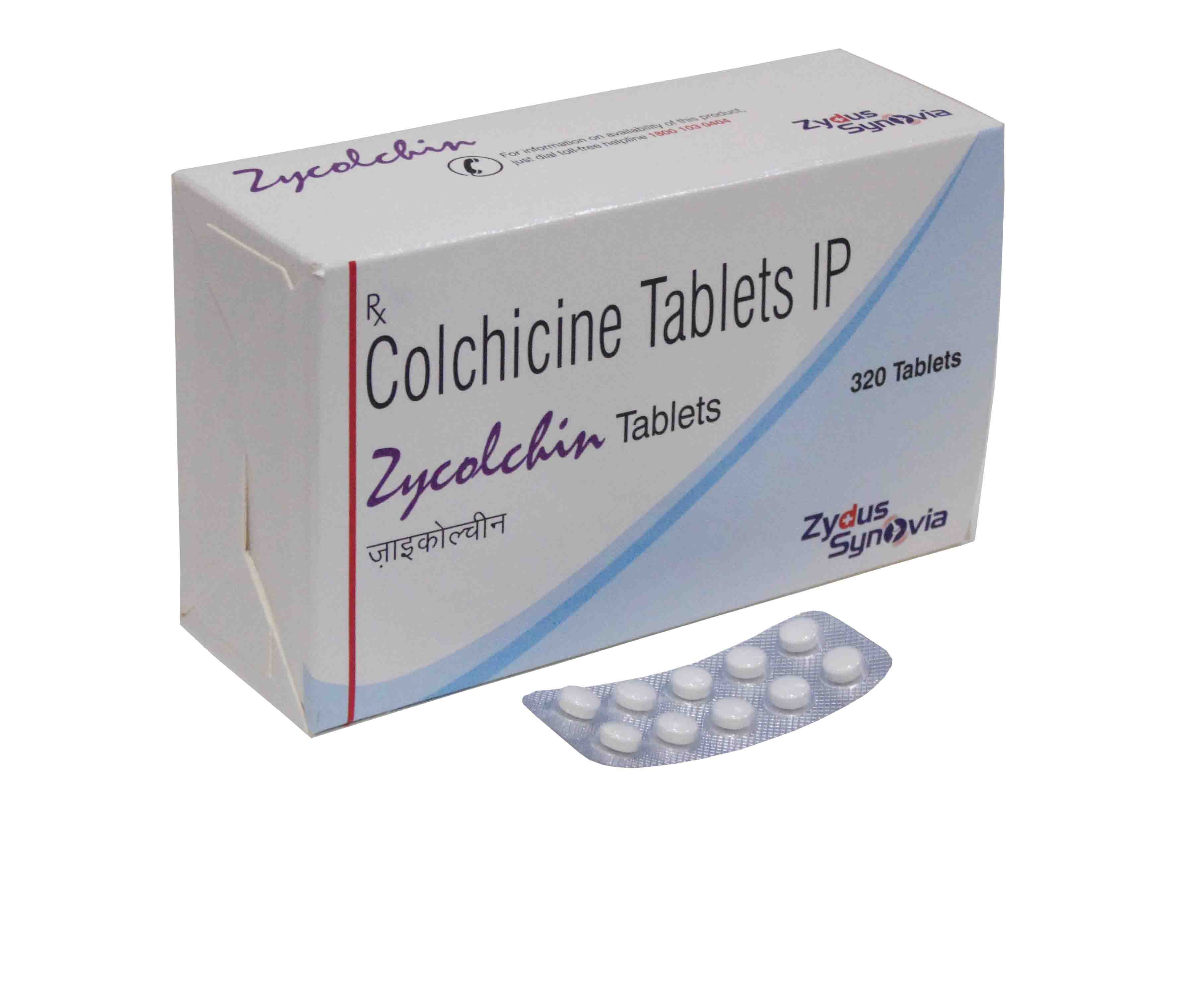 Buy Zycolchin 0.5 mg Online | Generic Colchicine | Alldaychemist